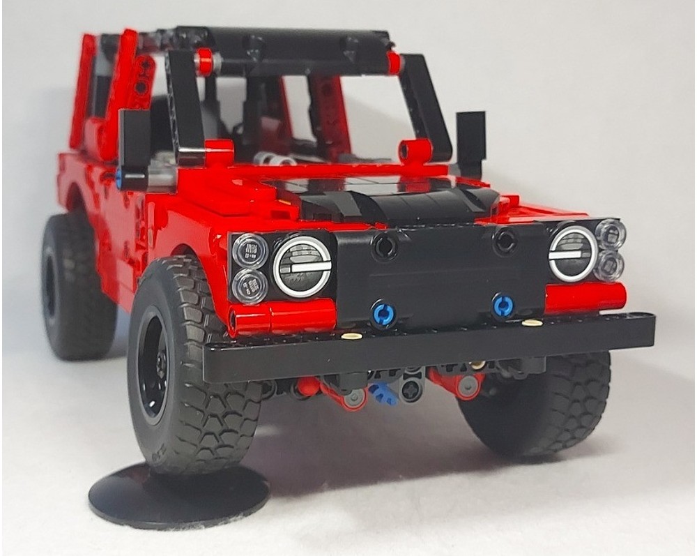 LEGO MOC-232967 Land Rover Defender 90 by TRXRic | Rebrickable - Build ...