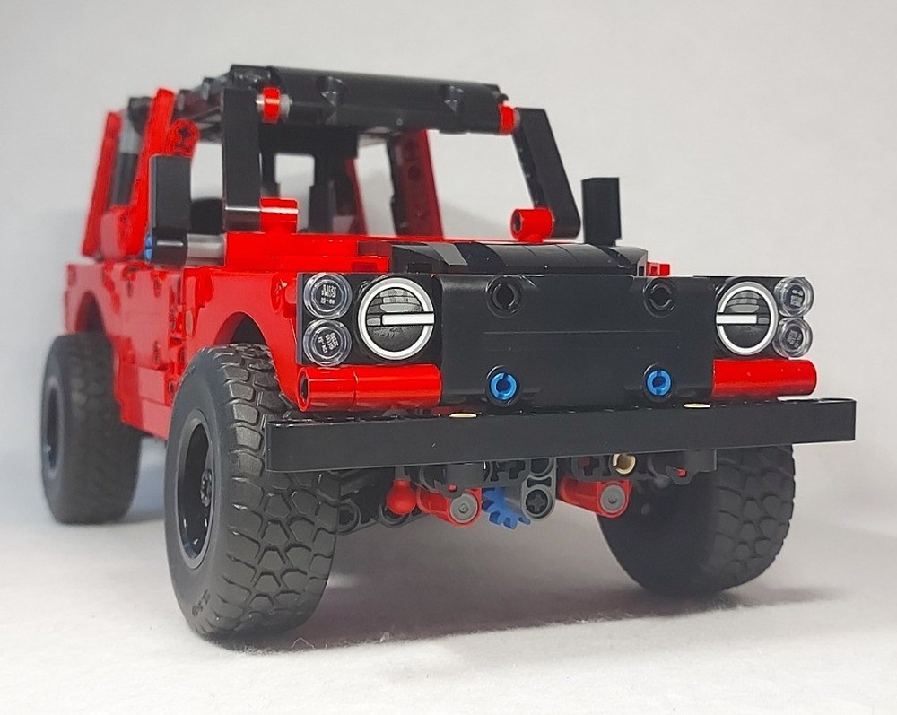 LEGO MOC-232967 Land Rover Defender 90 by TRXRic | Rebrickable - Build ...
