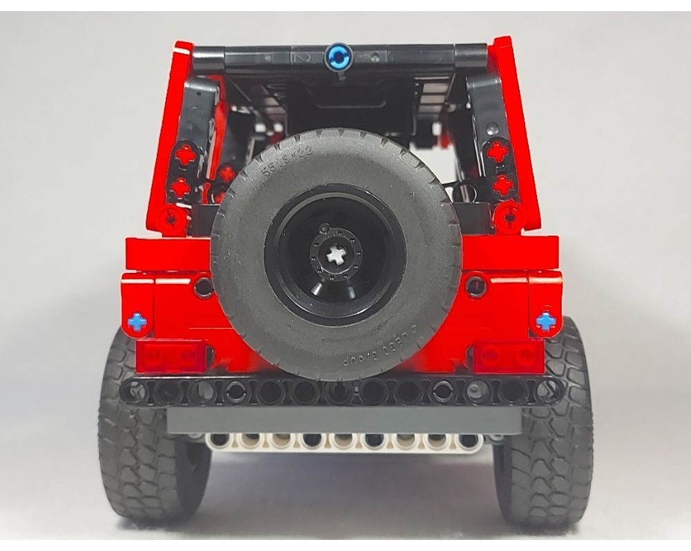 LEGO MOC-232967 Land Rover Defender 90 by TRXRic | Rebrickable - Build ...