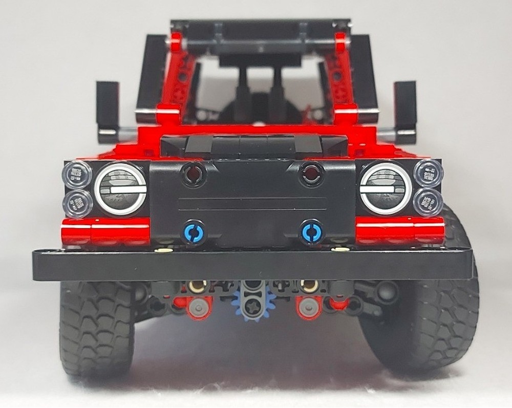LEGO MOC-232967 Land Rover Defender 90 by TRXRic | Rebrickable - Build ...