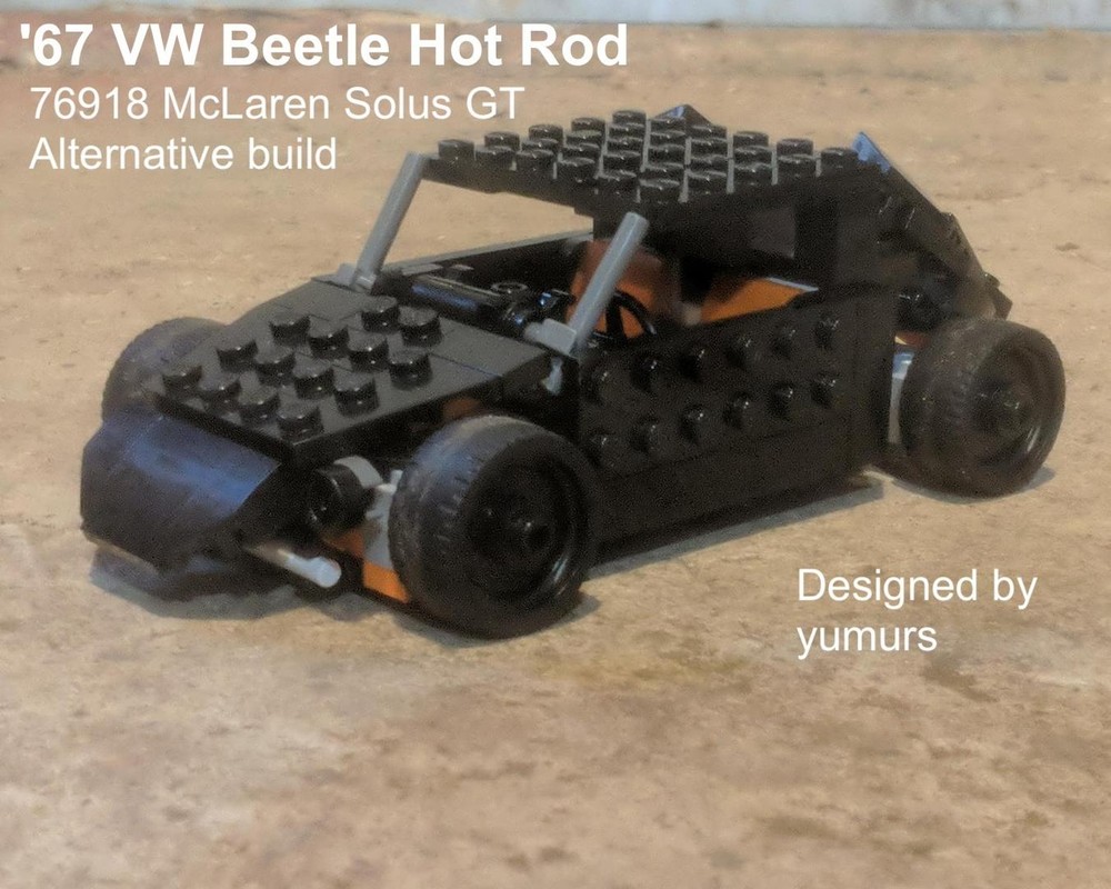 LEGO MOC 76918 - '67 VW Beetle Hot Rod by yumurs | Rebrickable - Build ...