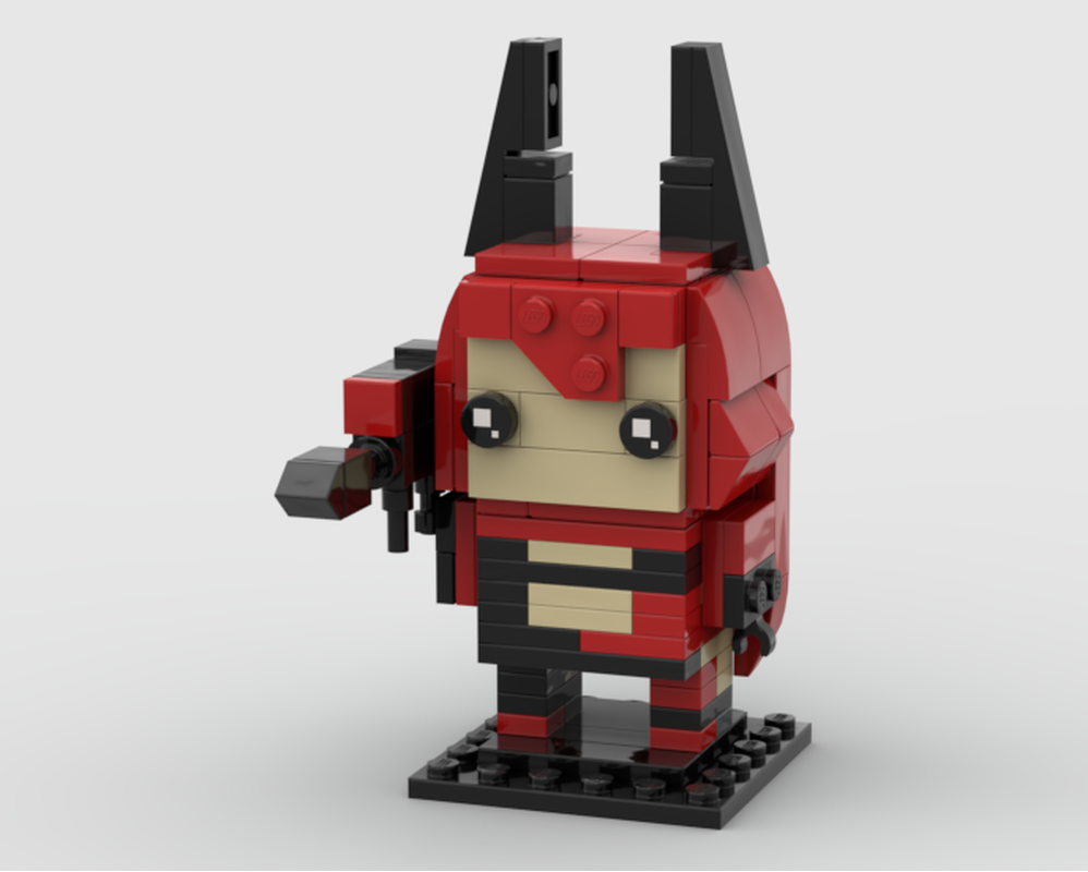 LEGO MOC NIKKE Red Hood Brickheadz by TimmyTron20000 | Rebrickable ...
