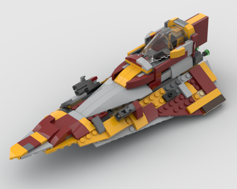 LEGO MOC Shin Hati's Delta-7 Starfighter by Alex_Skywalker ...