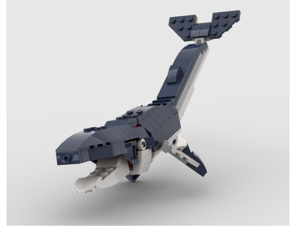 LEGO MOC-232999 Blue whale 31088 by IdeasBricks | Rebrickable - Build ...