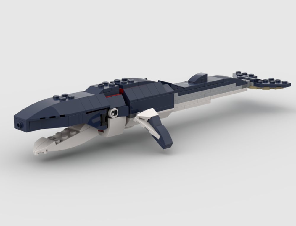 LEGO MOC-232999 Blue whale 31088 by IdeasBricks | Rebrickable - Build ...