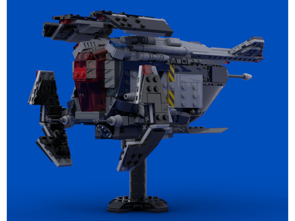 LEGO MOC Republic Police Gunship by Mayomaan | Rebrickable - Build with ...
