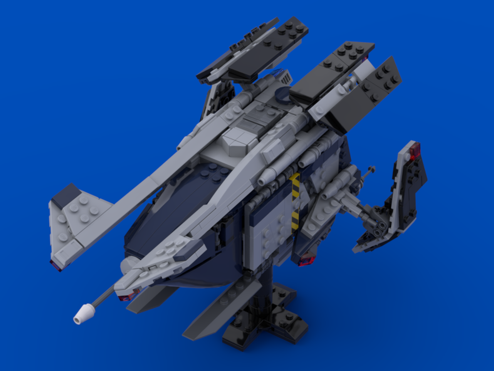 LEGO MOC-233019 Republic Police Gunship by Mayomaan | Rebrickable ...