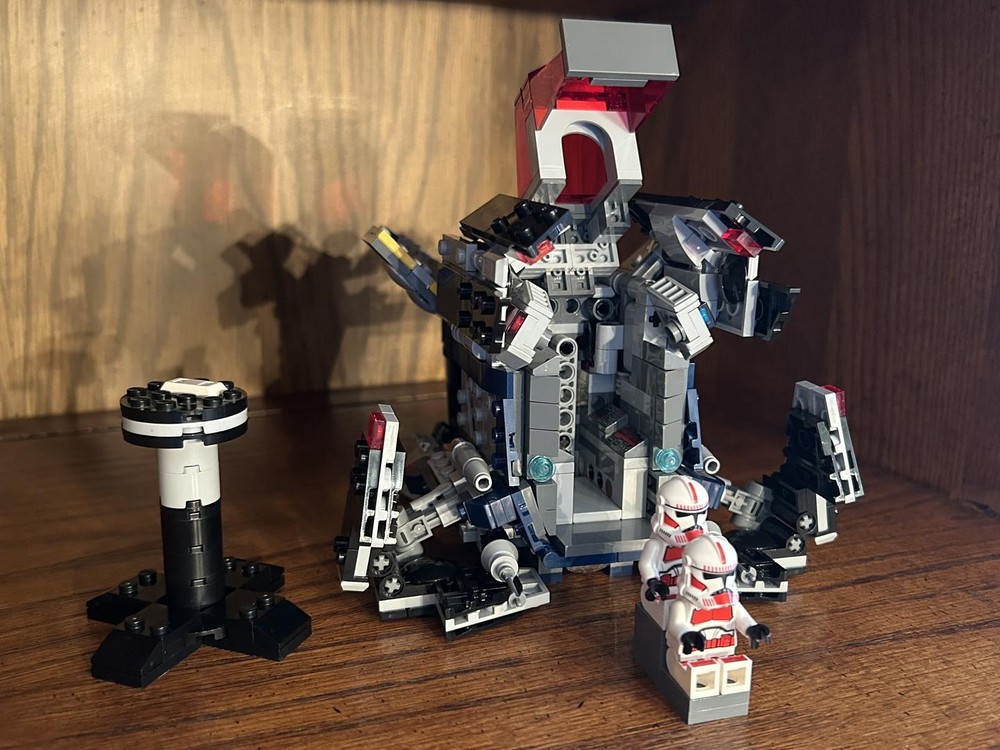 LEGO MOC Republic Police Gunship by Mayomaan | Rebrickable - Build with ...