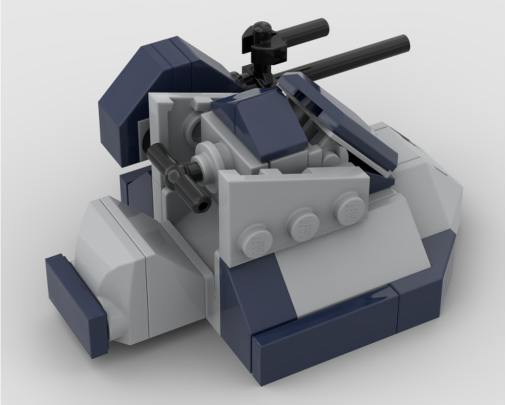 LEGO MOC Armoured Scout Tank by A_nice_guy | Rebrickable - Build with LEGO