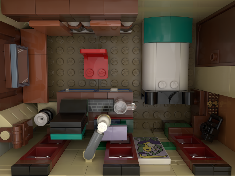 LEGO MOC-233039 Peter Parker’s Apartment and Shop - Alternate Build of ...