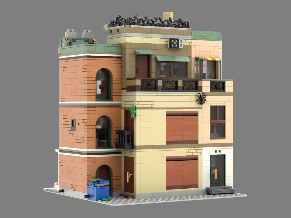 LEGO MOC-233039 Peter Parker’s Apartment and Shop - Alternate Build of ...
