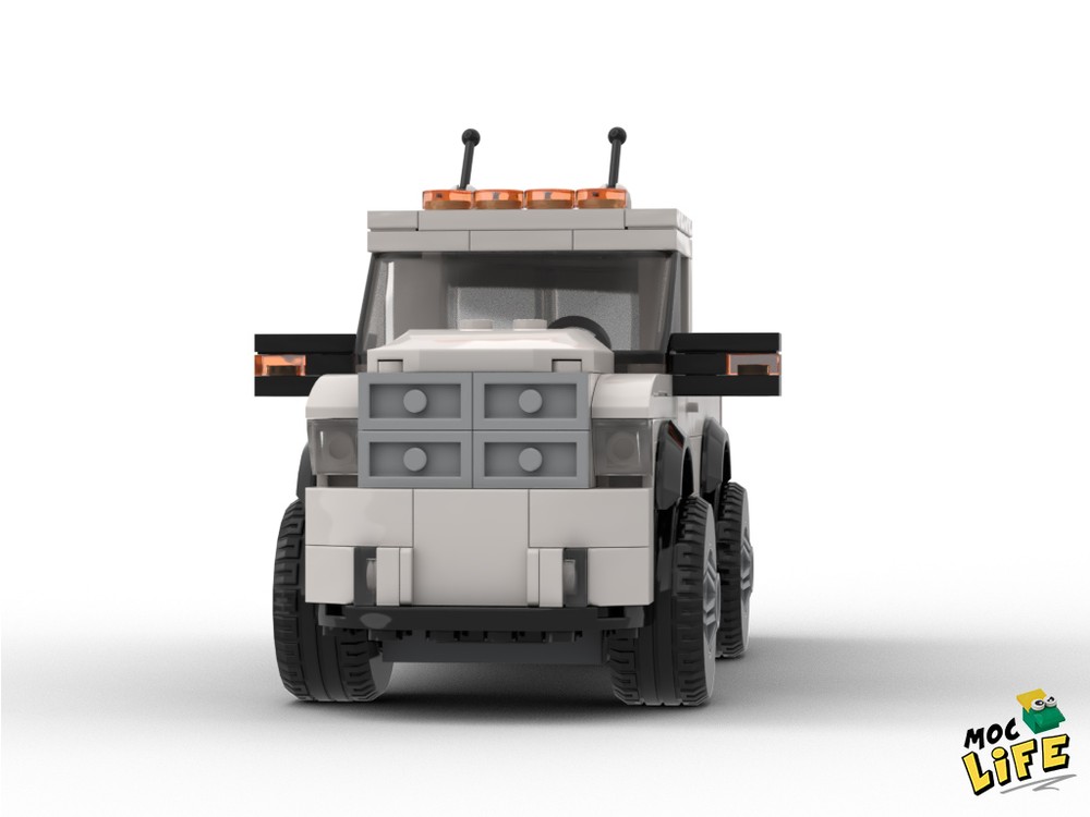 LEGO MOC Ram 2500 regular cab small bed by MocLife | Rebrickable ...