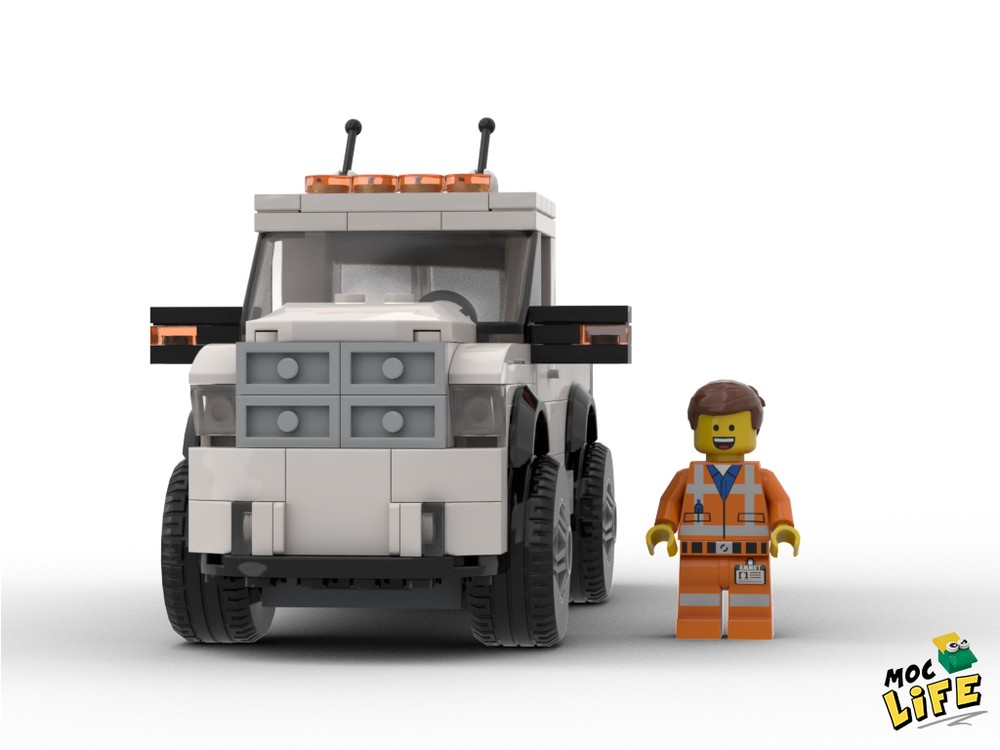 LEGO MOC Ram 2500 regular cab small bed by MocLife | Rebrickable ...