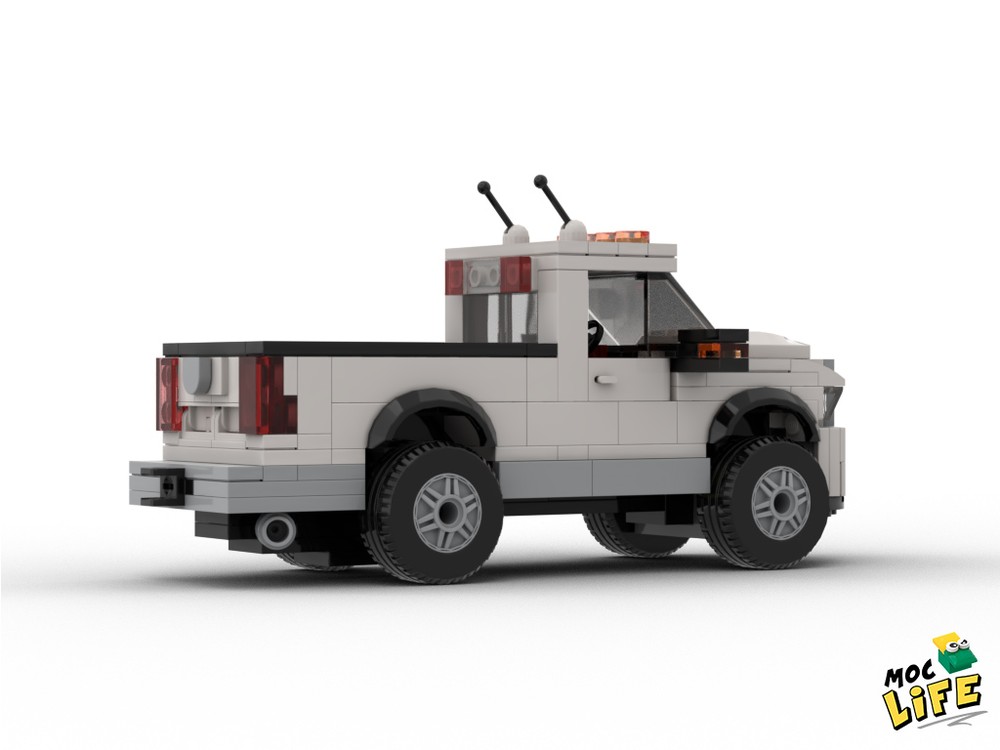LEGO MOC Ram 2500 regular cab small bed by MocLife | Rebrickable ...