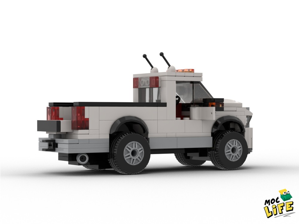 LEGO MOC Ram 2500 regular cab small bed by MocLife | Rebrickable ...