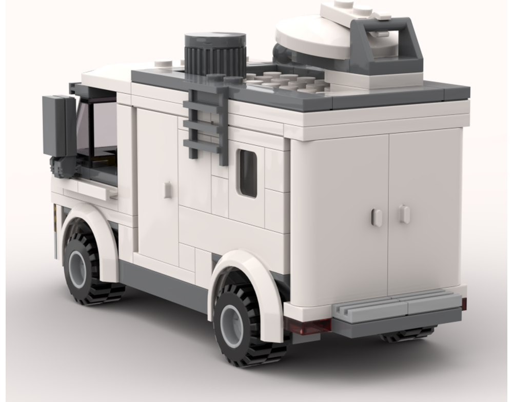 LEGO MOC-233041 News Van by TheBorealis | Rebrickable - Build with LEGO