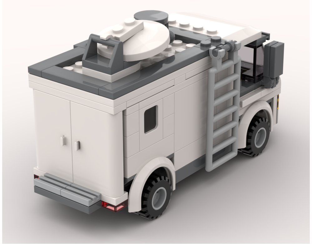 LEGO MOC-233041 News Van by TheBorealis | Rebrickable - Build with LEGO
