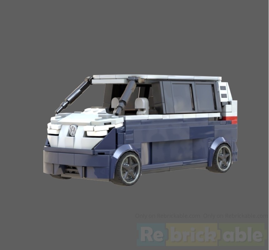LEGO MOC-233074 VW id. buzz by NimilesBot | Rebrickable - Build with LEGO