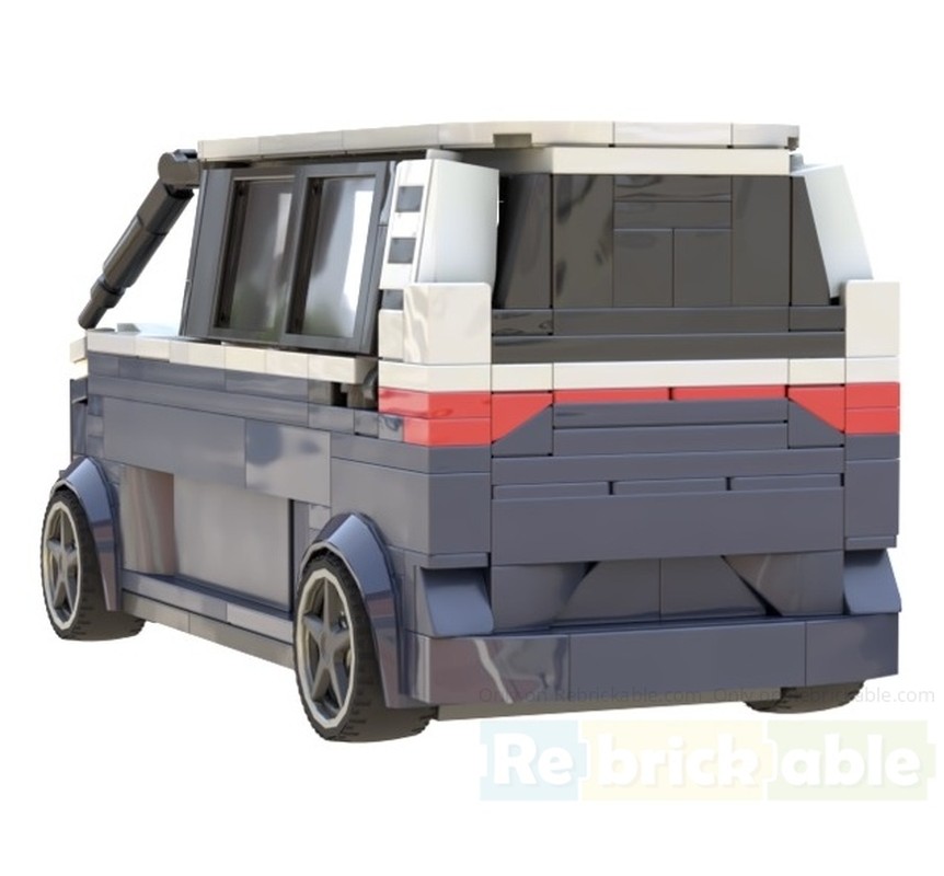 LEGO MOC VW id. buzz by NimilesBot | Rebrickable - Build with LEGO