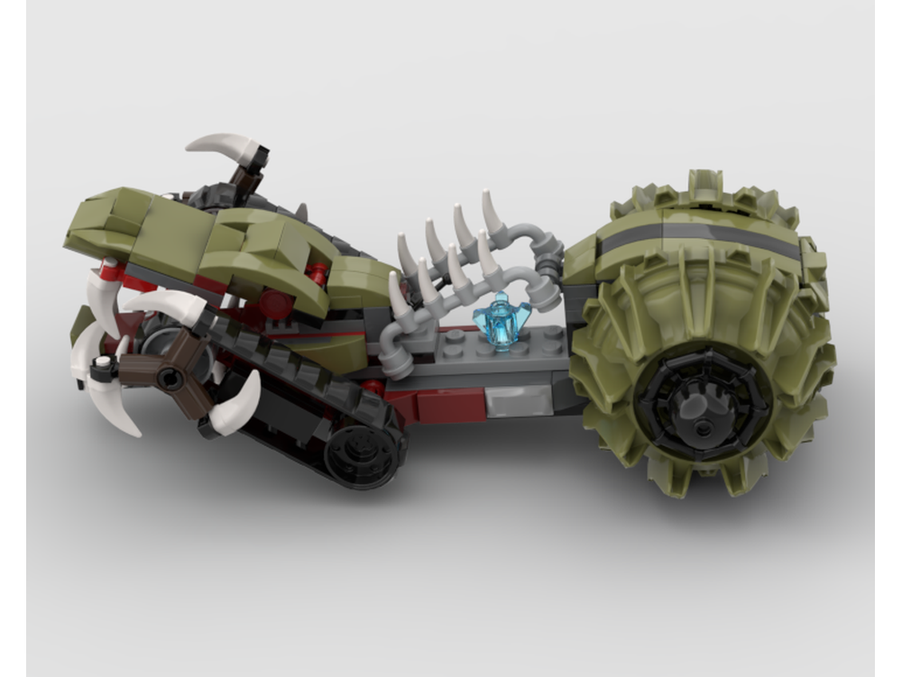 LEGO MOC 70001 Crawley's Claw Ripper MOD by Lokibricks | Rebrickable ...
