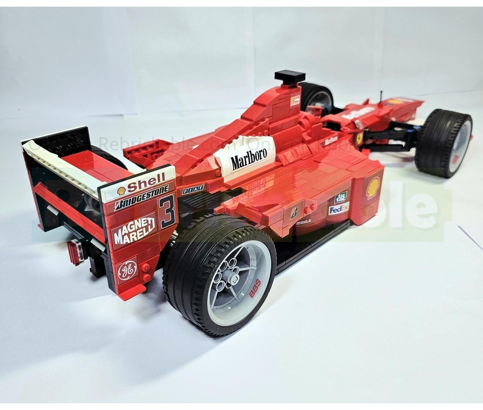 LEGO MOC Ferarri F1-2000 - Michael schumacher f1 collection(1) by ...