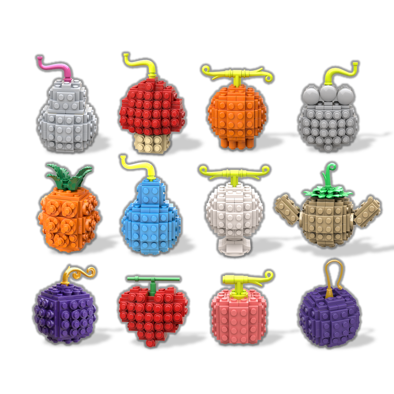 LEGO MOC-233109 One Piece: Devil Fruits by 菲菲家的金子 | Rebrickable - Build ...