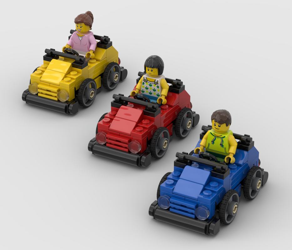 LEGO MOC-233110 Legoland Driving School Soap Box Racers by gubsters ...