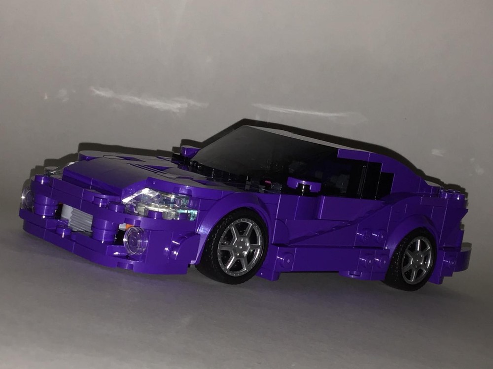LEGO MOC Purple 2000's Tuner by actioncharles | Rebrickable - Build ...