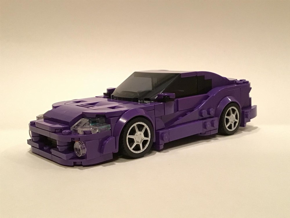 LEGO MOC Purple 2000's Tuner by actioncharles | Rebrickable - Build ...