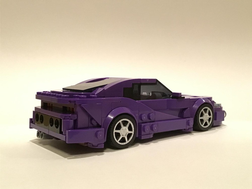 LEGO MOC Purple 2000's Tuner by actioncharles | Rebrickable - Build ...