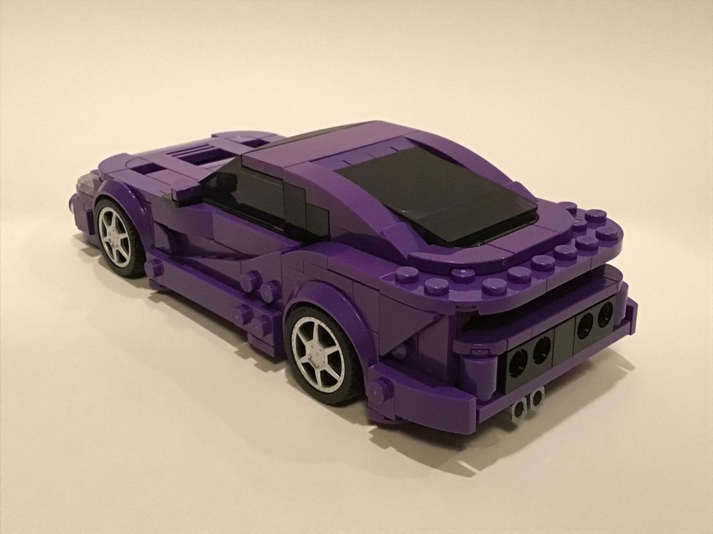 LEGO MOC Purple 2000's Tuner by actioncharles | Rebrickable - Build ...