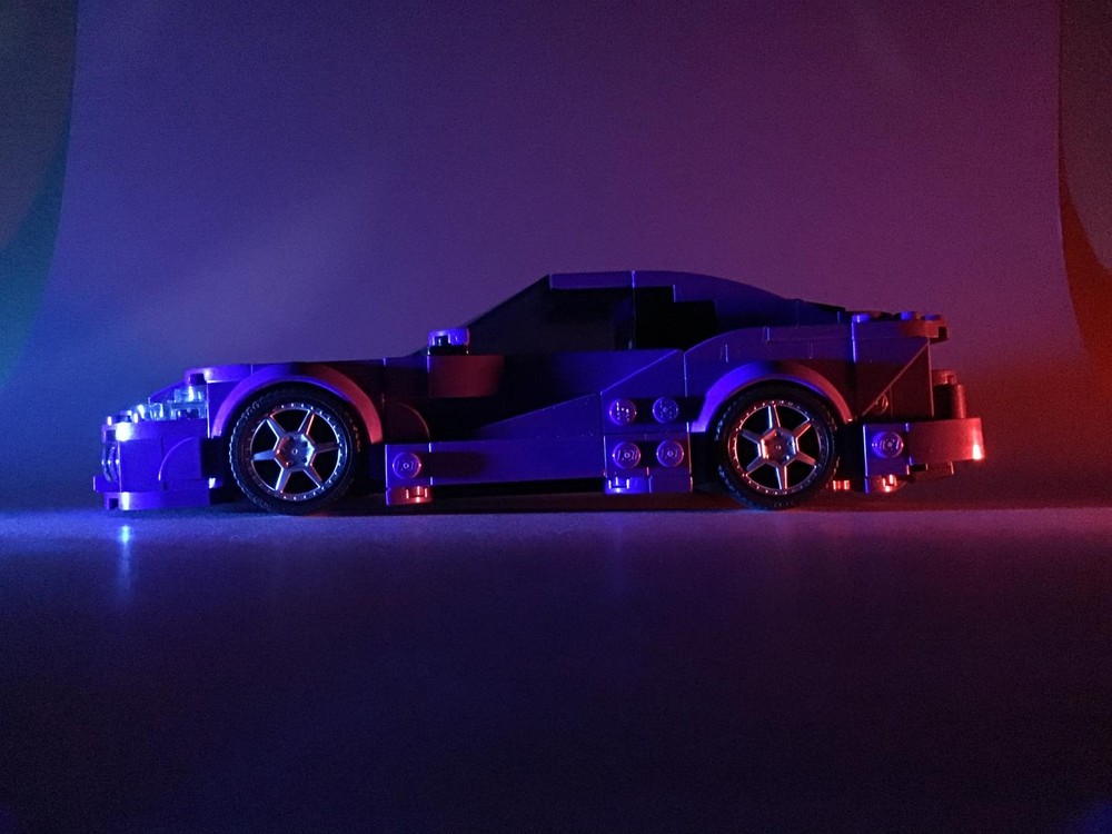 LEGO MOC Purple 2000's Tuner by actioncharles | Rebrickable - Build ...
