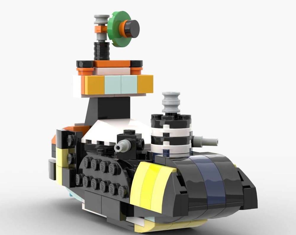 LEGO MOC 31173 - Boat by silenfu | Rebrickable - Build with LEGO