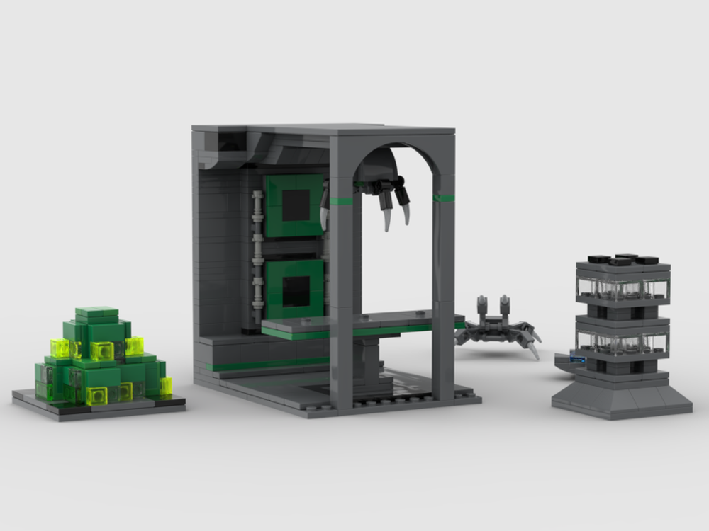 LEGO MOC-233126 Sunken Precursor Base (Subnautica) by JJRSABES ...