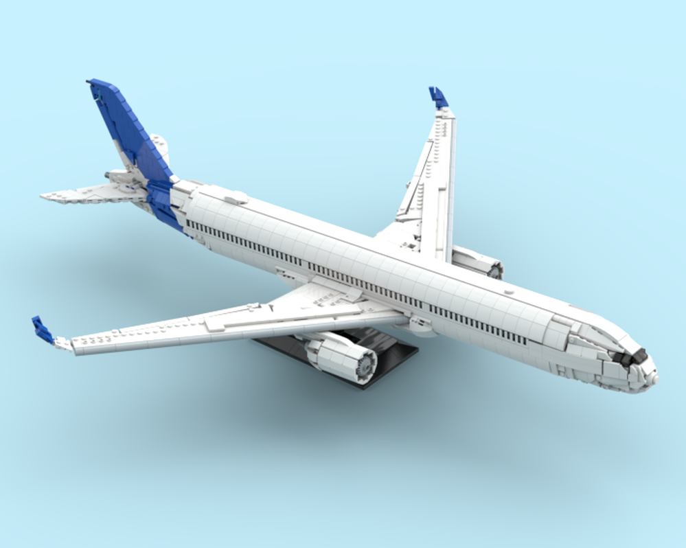 LEGO MOC Airbus A350-1000 Factory Livery by ryangc_productions ...