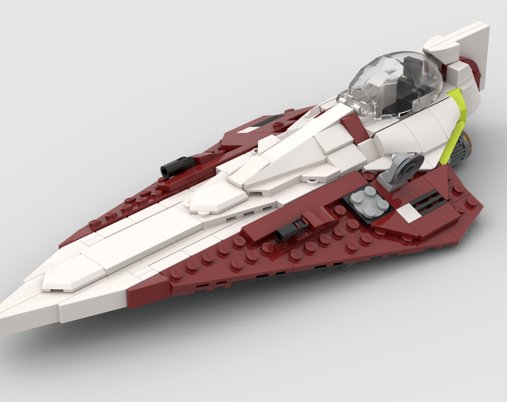 LEGO MOC-233135 Obi-Wan's Delta-7 Starfighter by s2bbrickify ...