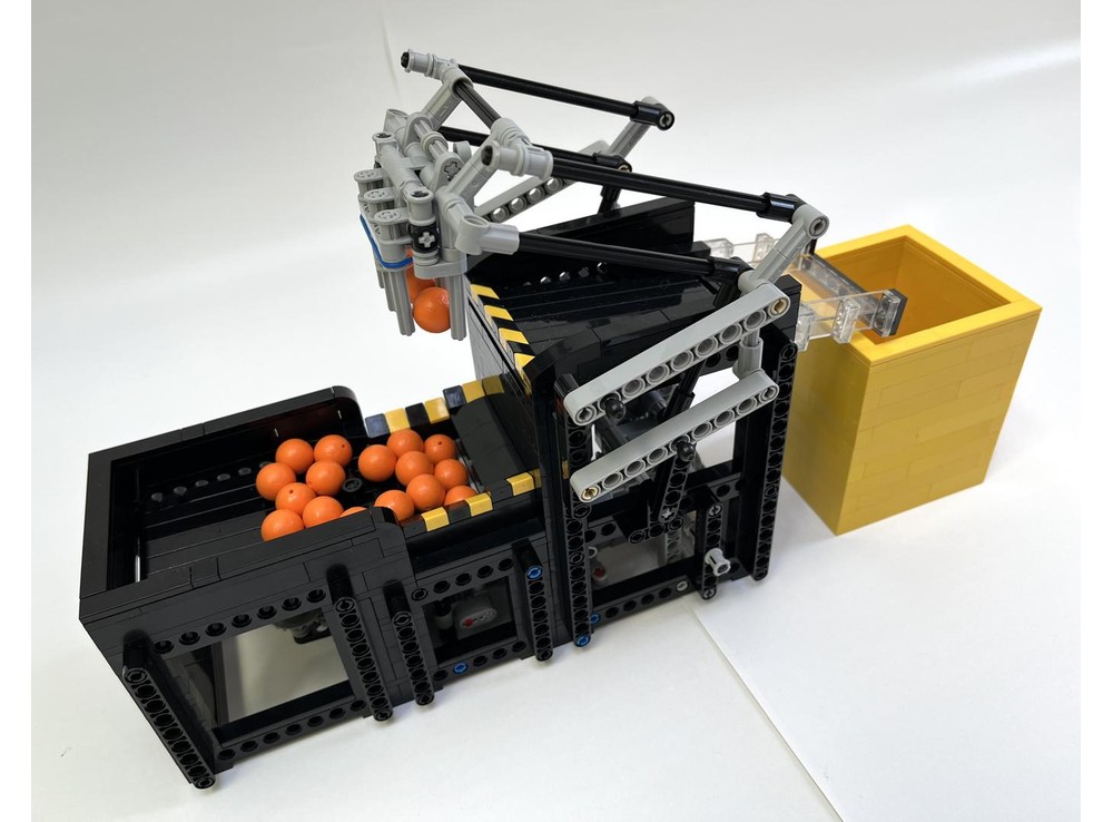 LEGO MOC Linkage Crane GBC by Xeonbrick | Rebrickable - Build with LEGO