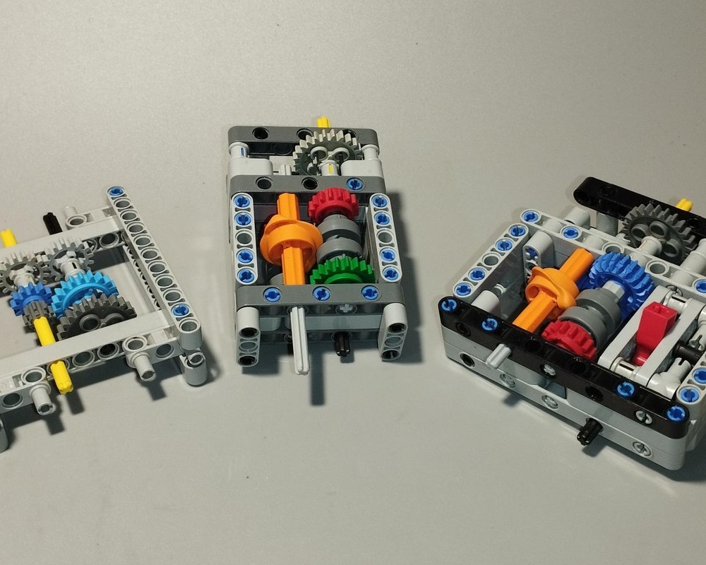 LEGO MOC 3 gearboxes for your lego MOC by technic engineering ...