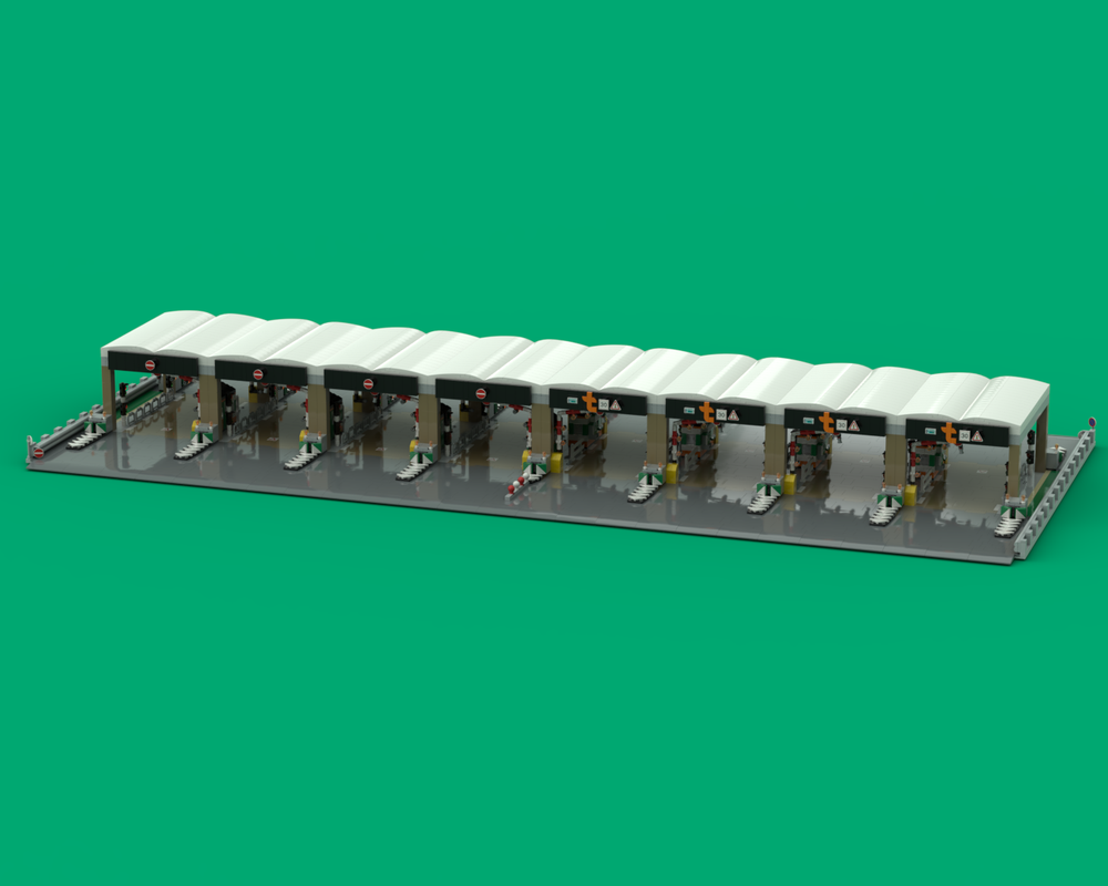 LEGO MOC-233163 Toll Module by DirecteurPerroquet | Rebrickable - Build ...