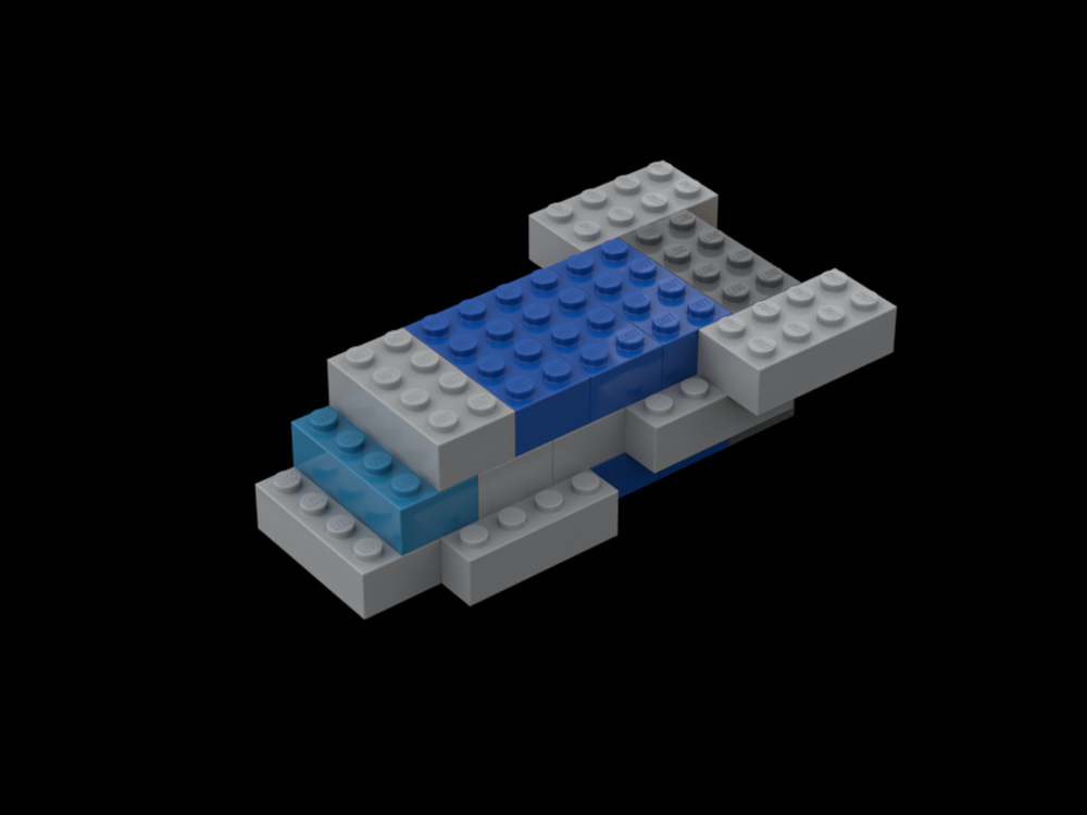 LEGO MOC 2x4 Star Realms Cutter by diddesen | Rebrickable - Build with LEGO