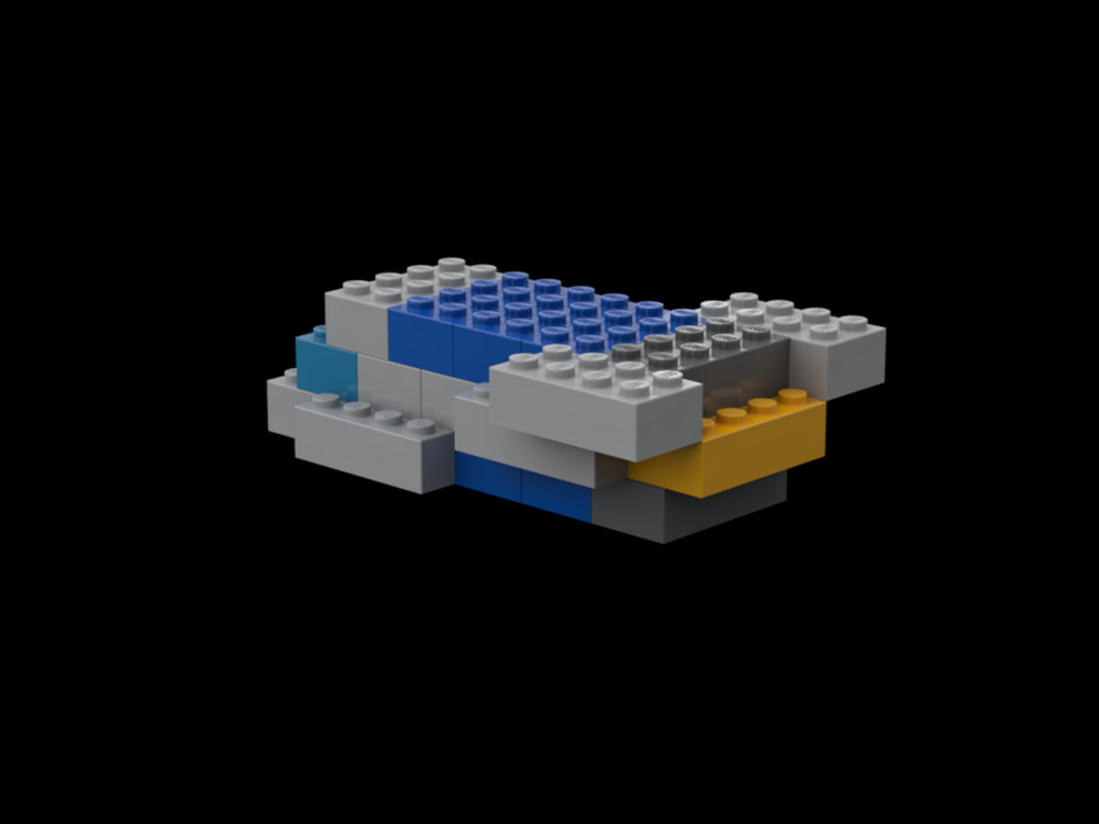 LEGO MOC 2x4 Star Realms Cutter by diddesen | Rebrickable - Build with LEGO