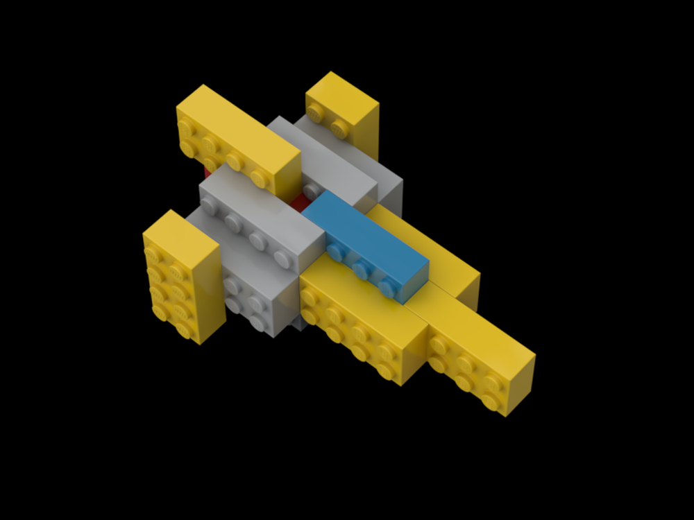 LEGO MOC 2x4 Star Realms Imperial Fighter by diddesen | Rebrickable ...