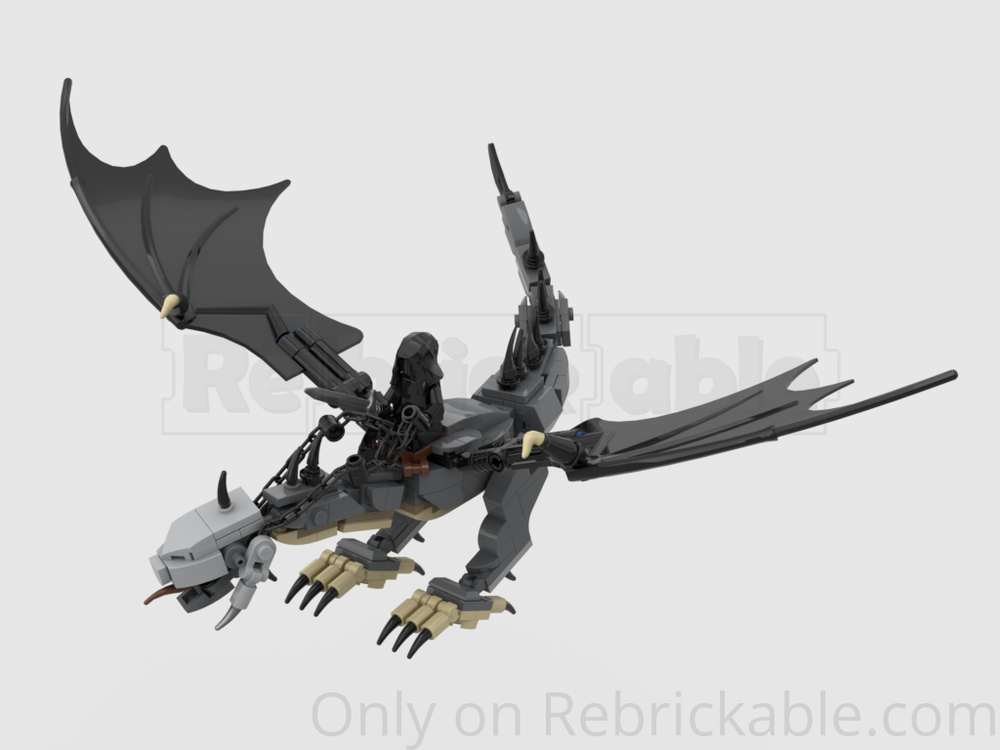 LEGO MOC 40693 Fell Beast - IMPROVED by aachthor | Rebrickable - Build ...