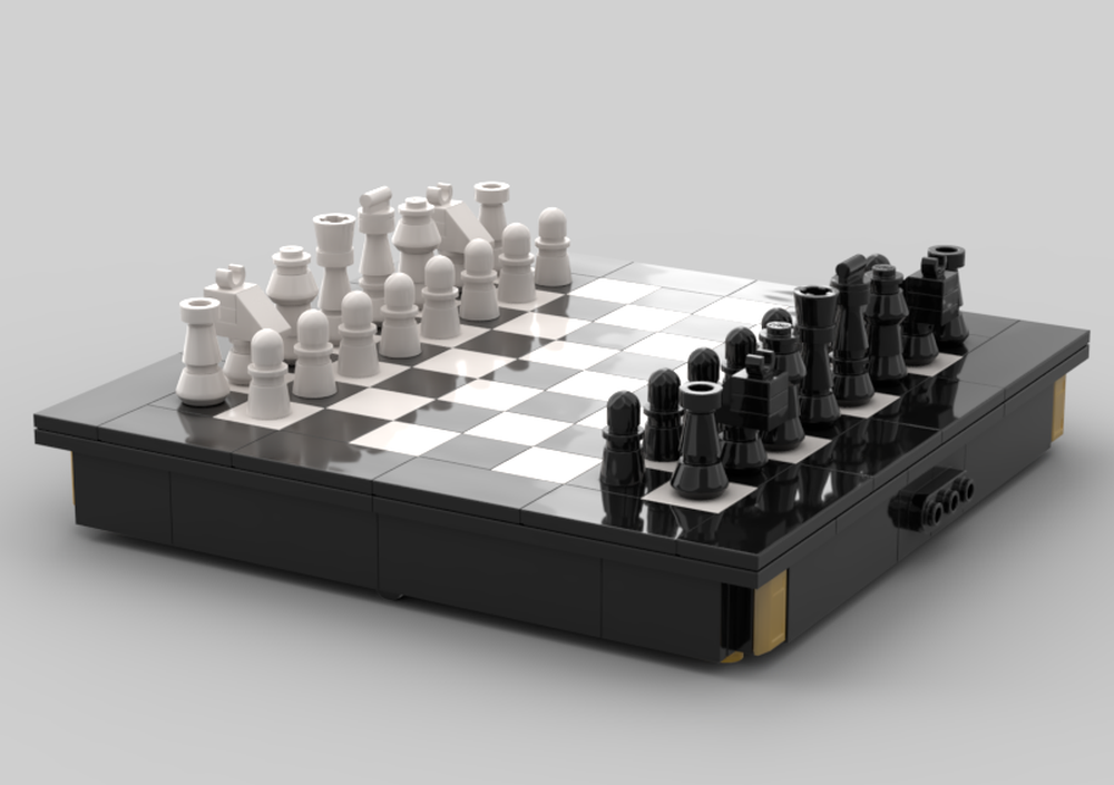 LEGO MOC Mini Chess game by The_CLONE_501e | Rebrickable - Build with LEGO