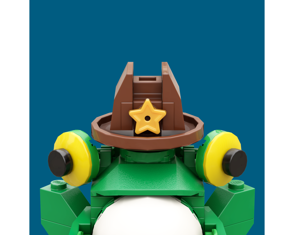 LEGO MOC-233200 Crazy-Eyed Frog - with interchangeable hats by ...