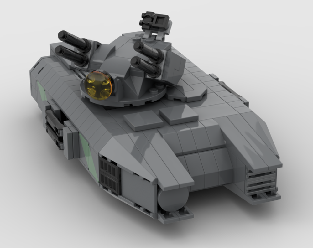LEGO MOC TC5 "Thundercrack" Anti-Air Tank by BearHeartBricks ...