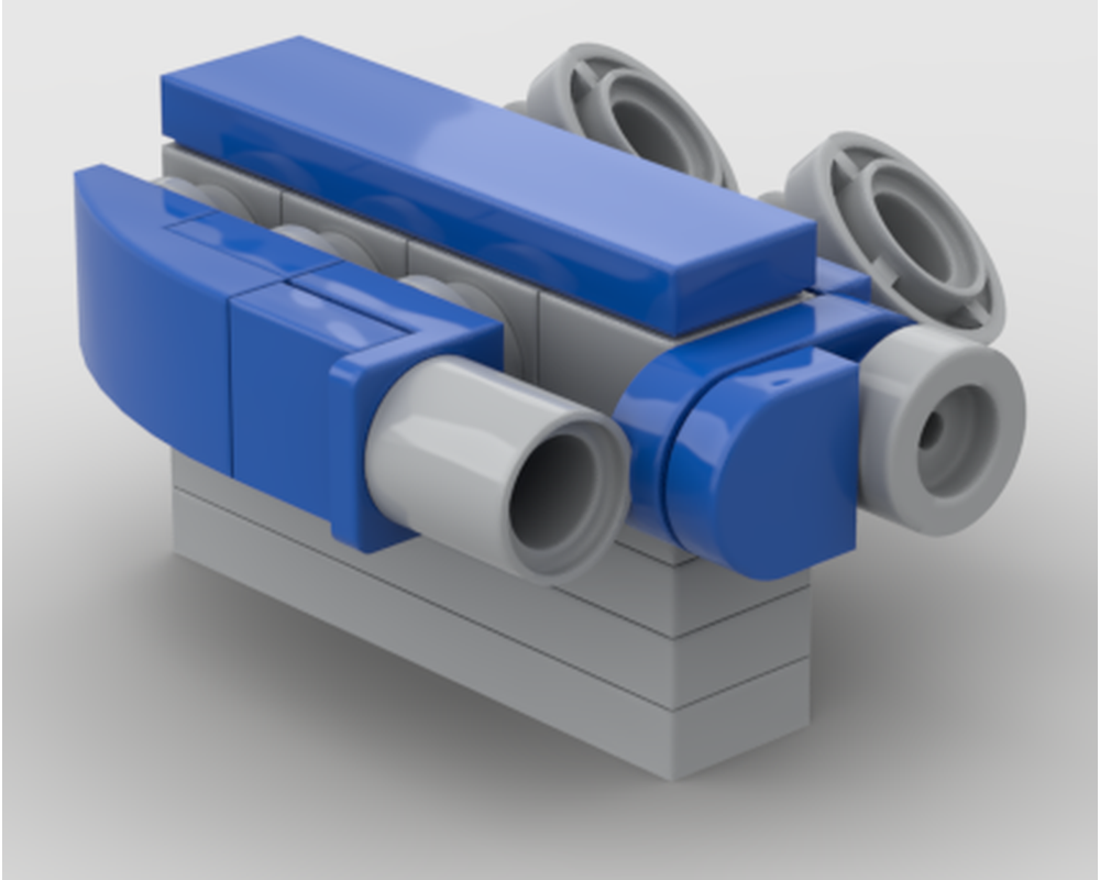 LEGO MOC 2.9L RB26DETT by SRT-8 | Rebrickable - Build with LEGO