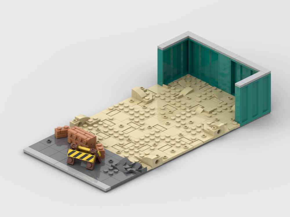 LEGO MOC-233223 Modular Construction Site Display for set 60450 ...