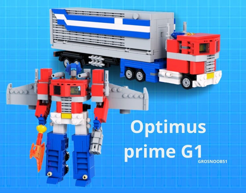 LEGO MOC-233226 Optimus prime G1 by grosnoob51 | Rebrickable - Build ...