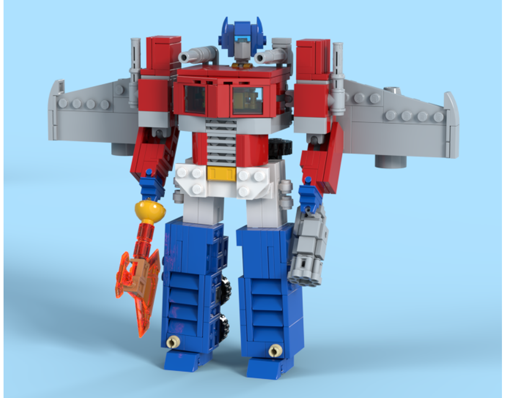 LEGO MOC-233226 Optimus prime G1 by grosnoob51 | Rebrickable - Build ...